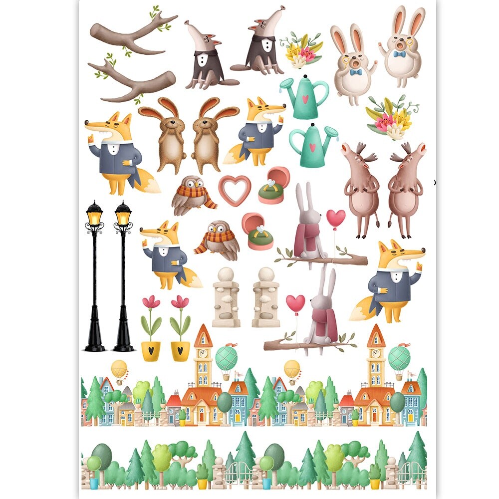 Dress My Craft Transfer Me Sheet A4-Berry & Jerry #4 | Michaels