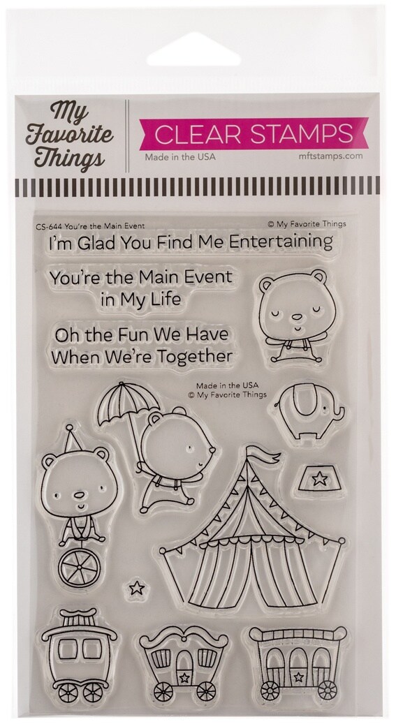 My Favorite Things Clear Stamps 4"X6"-You're The Main Event | Michaels