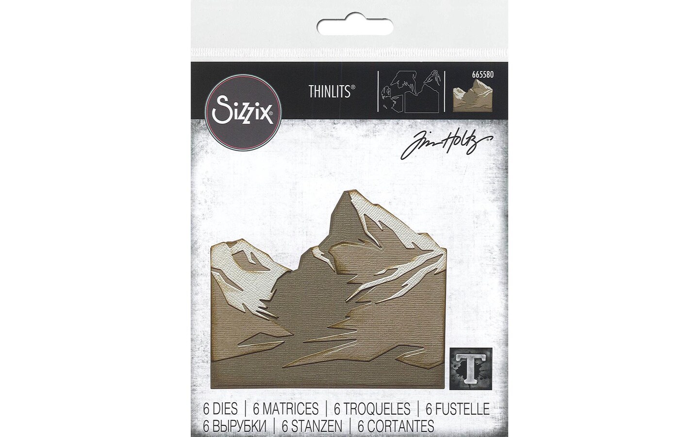 Sizzix THoltz Thinlits Die Mountain Top | Michaels
