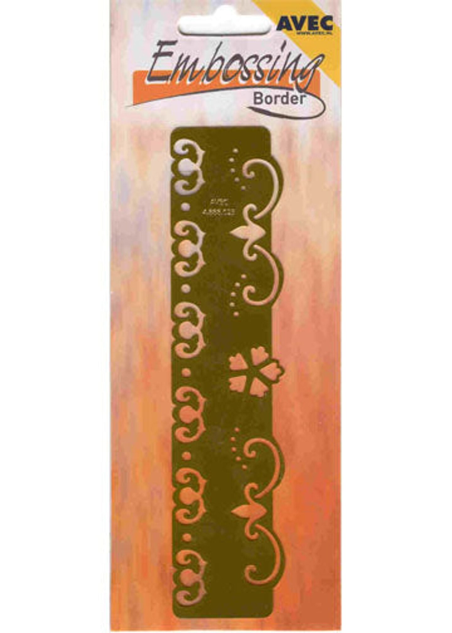 Embossing Border Stencil - Curves | Michaels