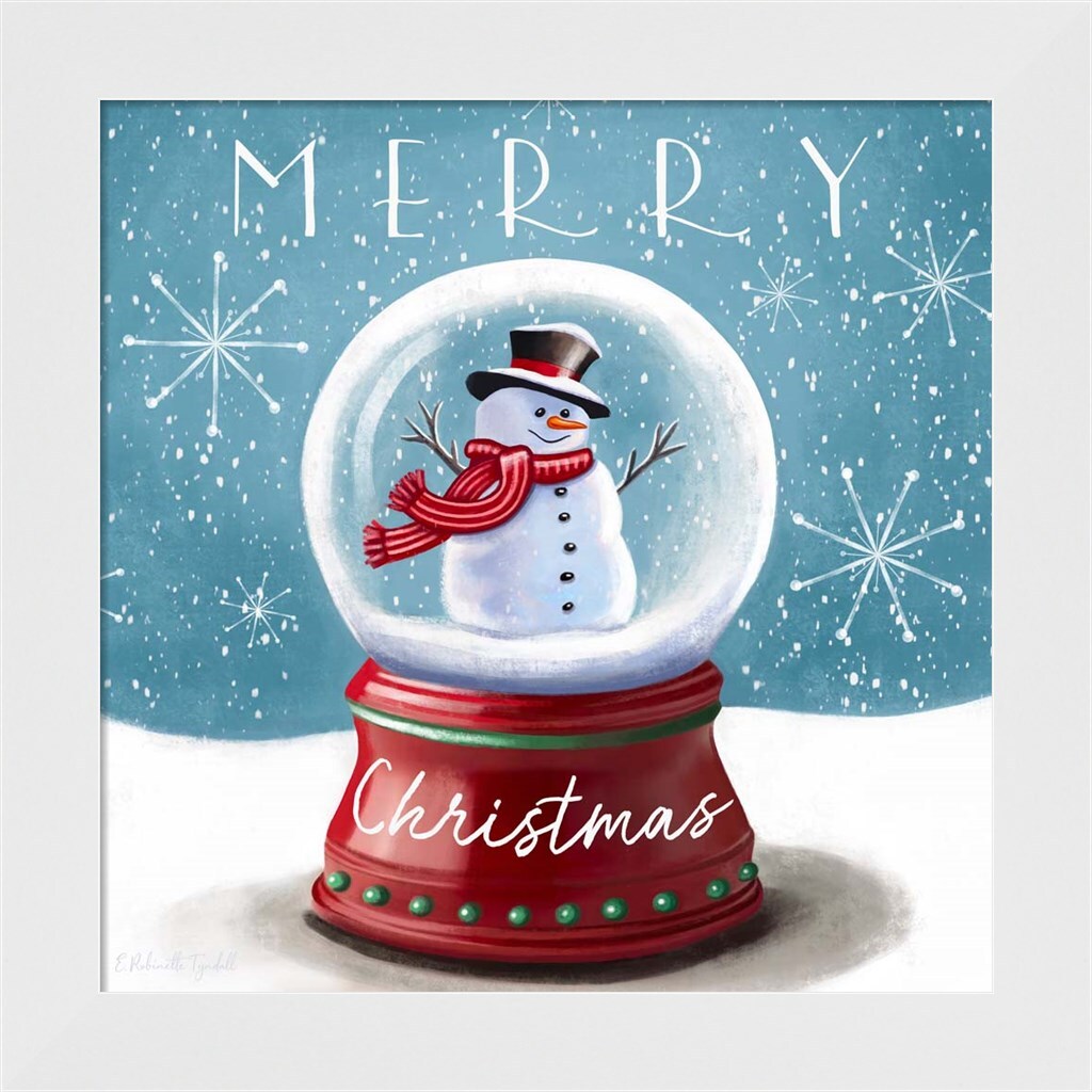Merry Christmas by Elizabeth Tyndall 14" x 14" Framed Wall Art | Michaels