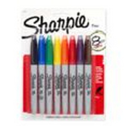 SHARPIE FINE 8 CLR SET CARDED | Michaels