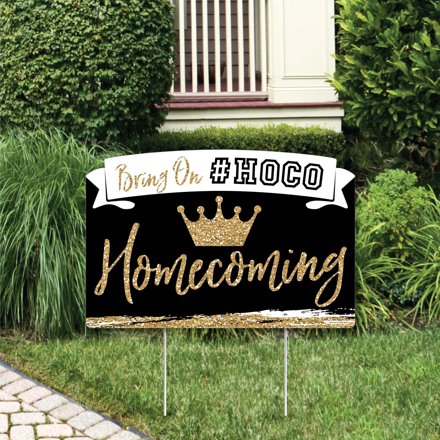 Big Dot of Happiness HOCO Dance - Homecoming Yard Sign Lawn Decorations ...