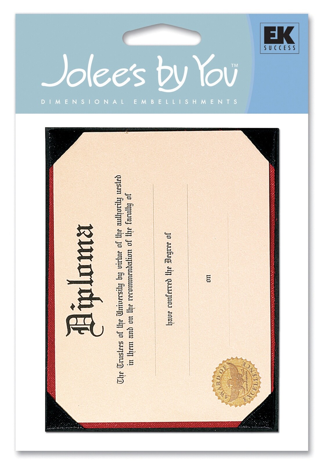 Jolee's By You Dimensional Stickers-Large Diploma | Michaels
