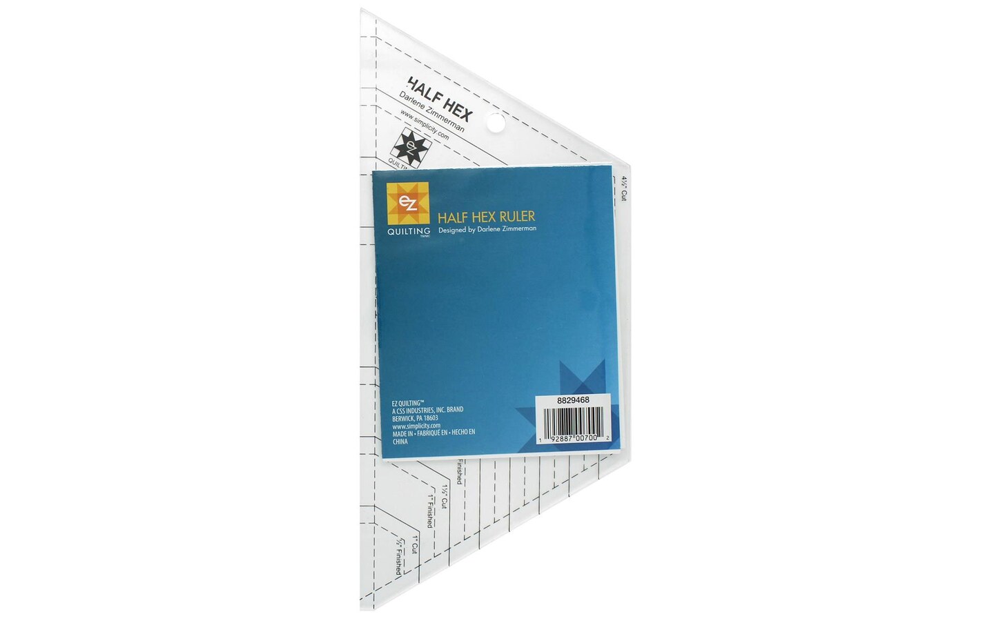 EZ Acrylic Ruler Half Hex | Michaels
