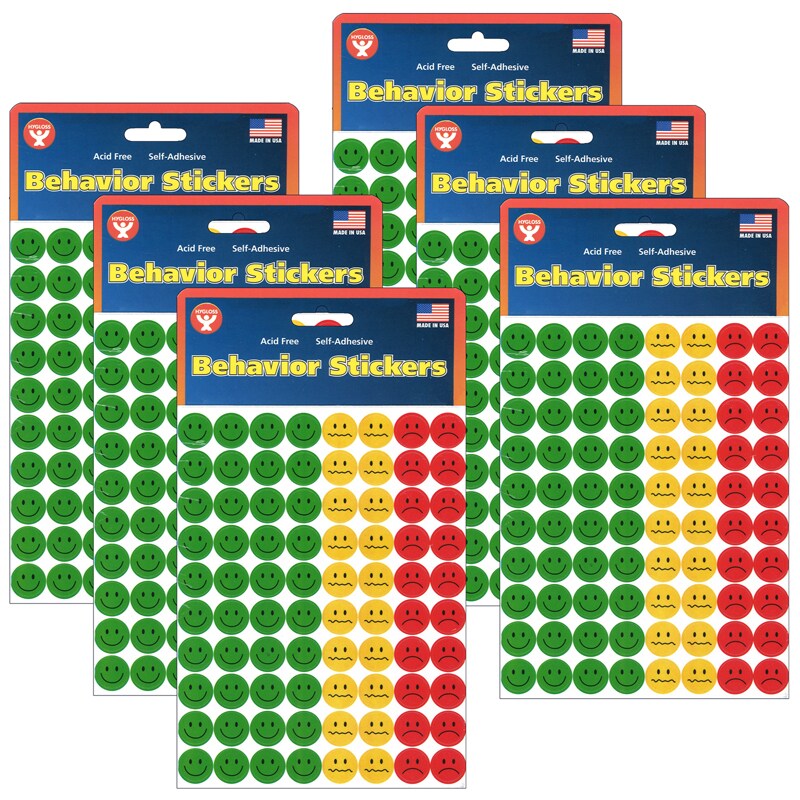 Behavior Stickers, 0.5", 320 Per Pack, 6 Packs | Michaels