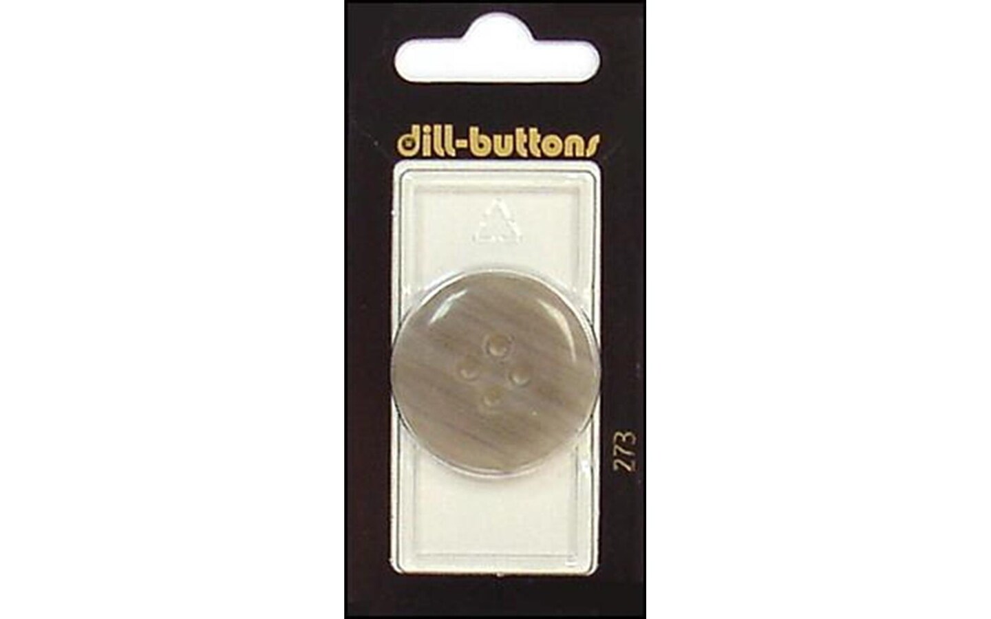 Dill Buttons 30mm 1pc 4 Hole Grey | Michaels