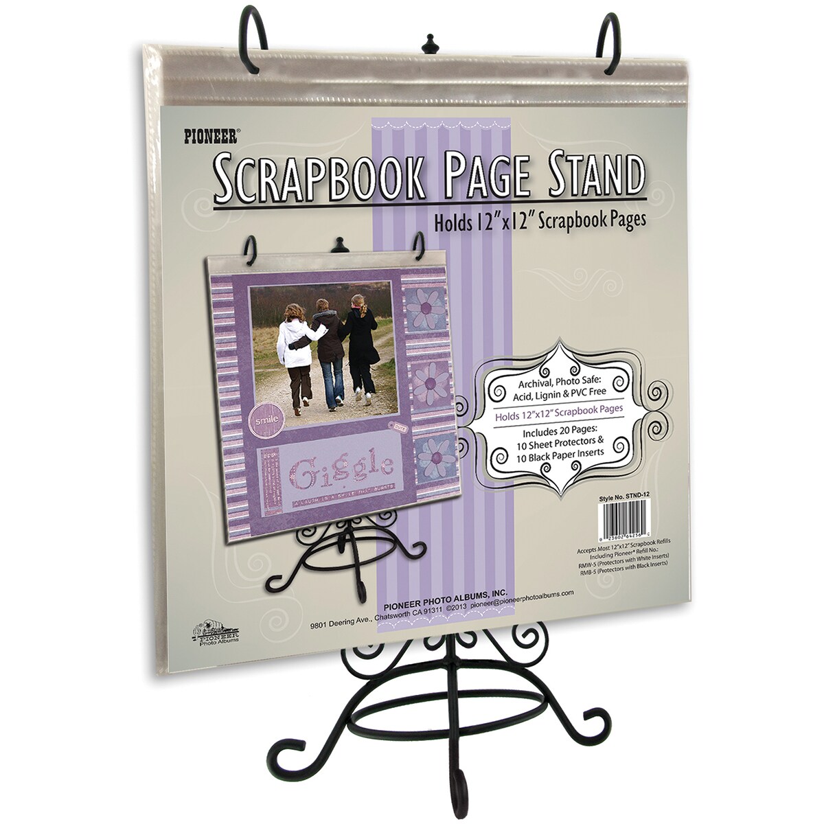 Pioneer Metal Scrapbook Page Stand-For 12"X12" | Michaels