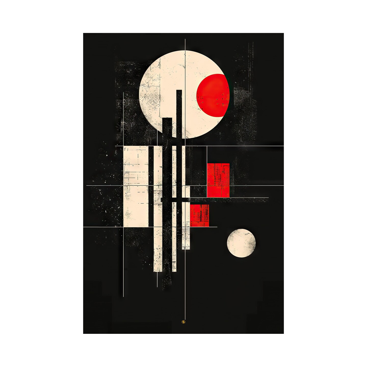 Modern Abstract Art, Office Poster, Home Decor | S44A9 | MakerPlace by ...