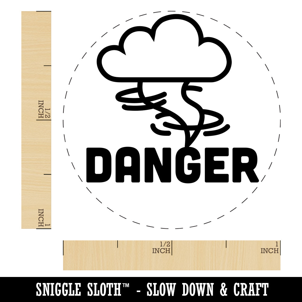 Danger Hurricane Tornado Weather Day Planner Rubber Stamp for Stamping ...