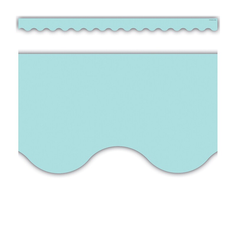 Pastel Blue Scalloped Border Trim, 35 Feet | Michaels