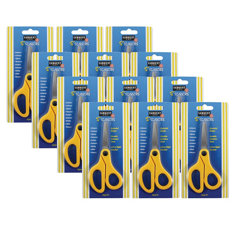 Student Scissors, 5", Blunt Tip, Pack Of 12 | Michaels