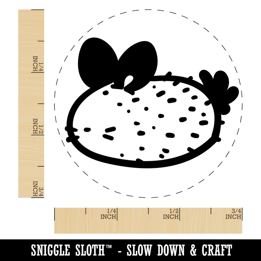 Kawaii Sea Bunny Slug Rubber Stamp for Stamping Crafting Planners ...