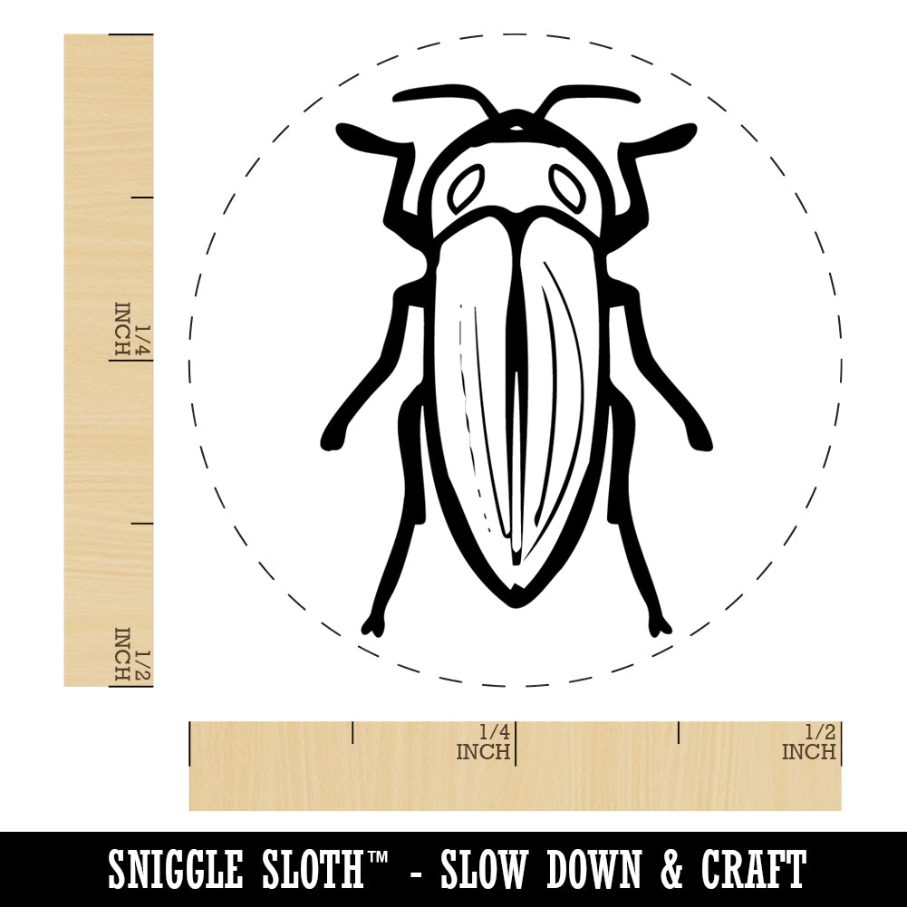 Jewel Beetle Insect Bug Rubber Stamp for Stamping Crafting Planners ...