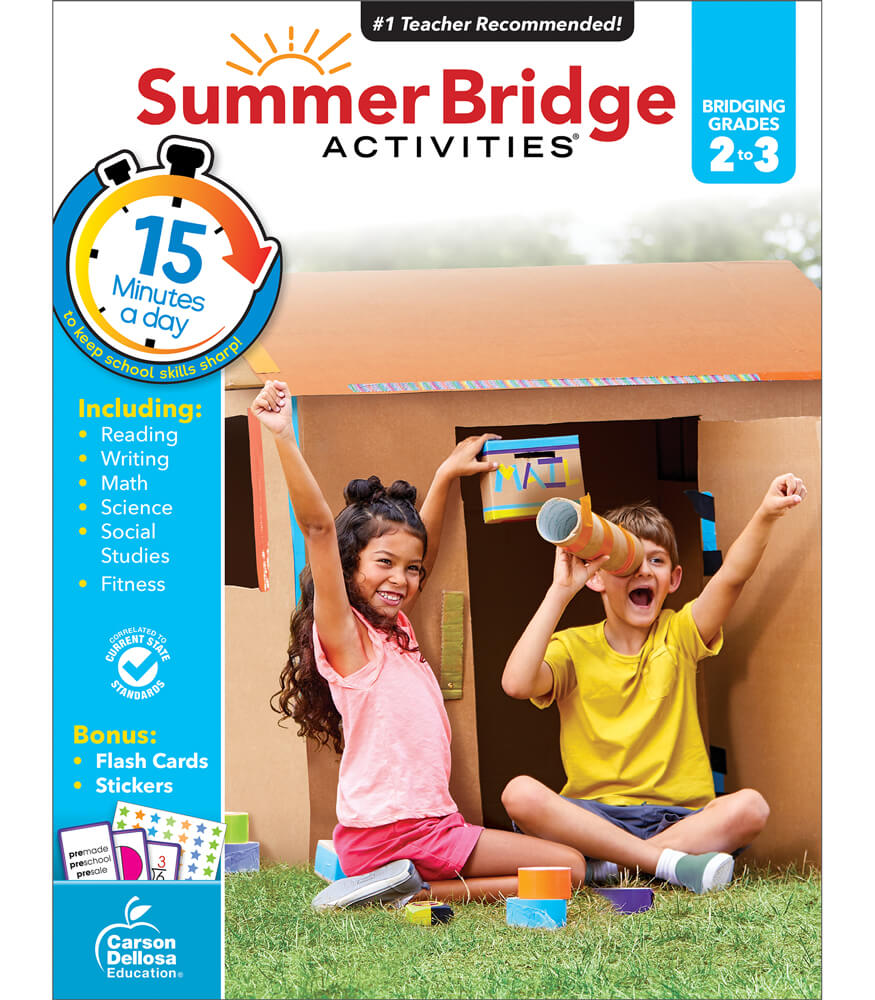 Summer Bridge Activities 2nd to 3rd Grade Workbook, Math, Reading ...