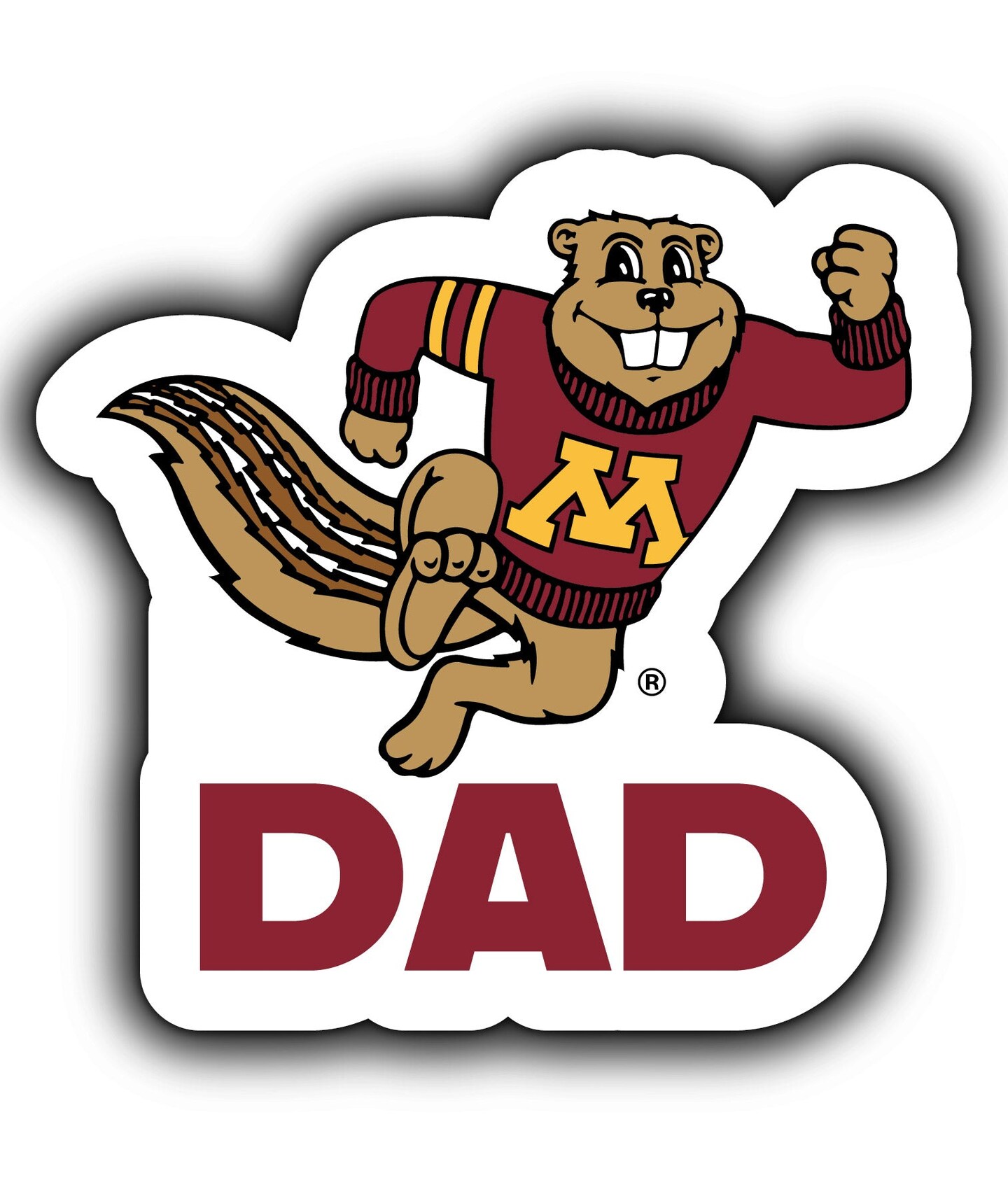 R and R Imports Minnesota Gophers 4-Inch Proud Dad Die Cut Decal | Michaels