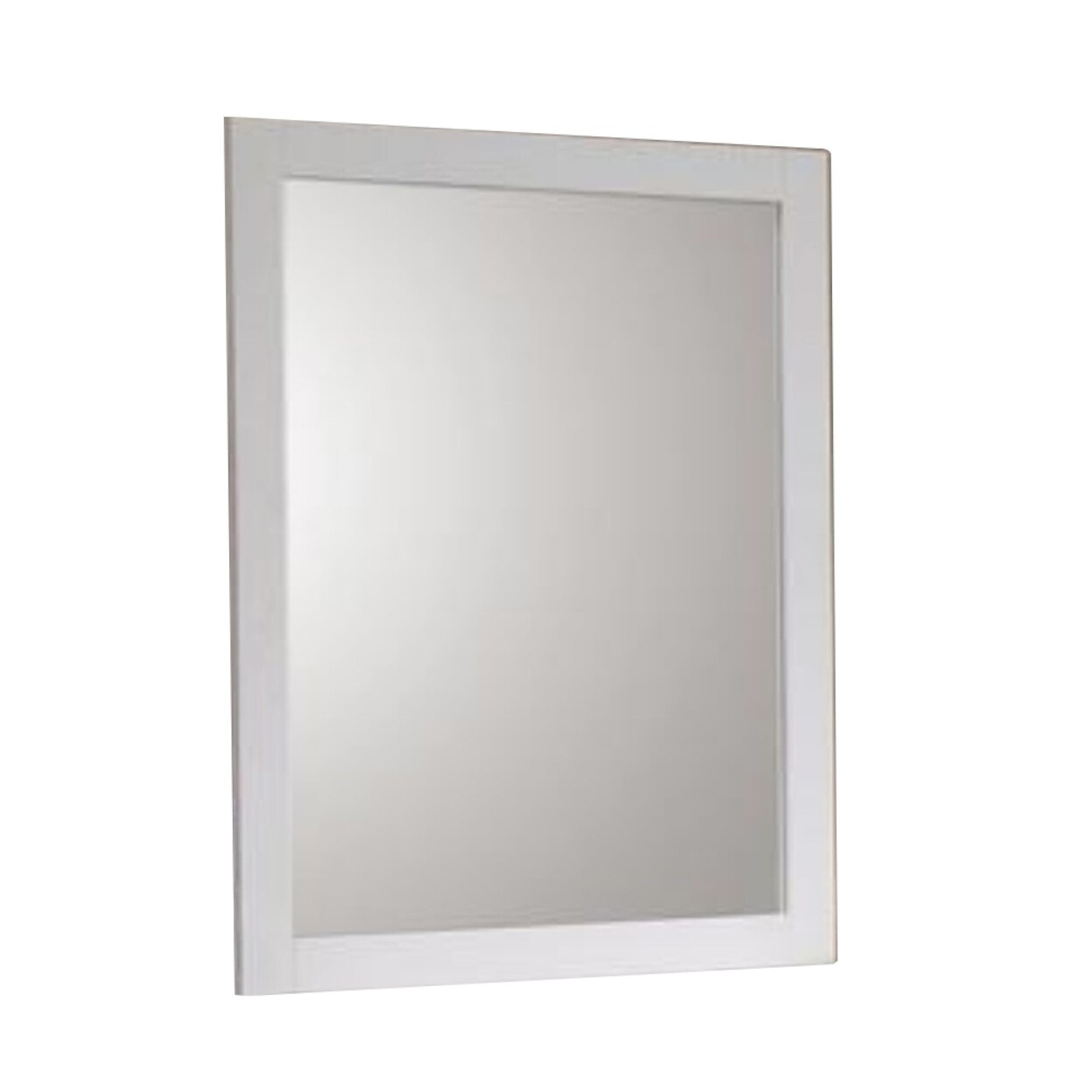 Saltoro Sherpi 34 Inch Wall Mirror, Classic MDF Rectangular Frame ...
