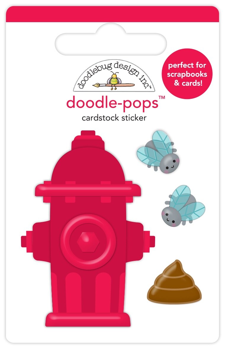 Doodlebug Doodle-Pops 3D Stickers-Rest Stop | Michaels