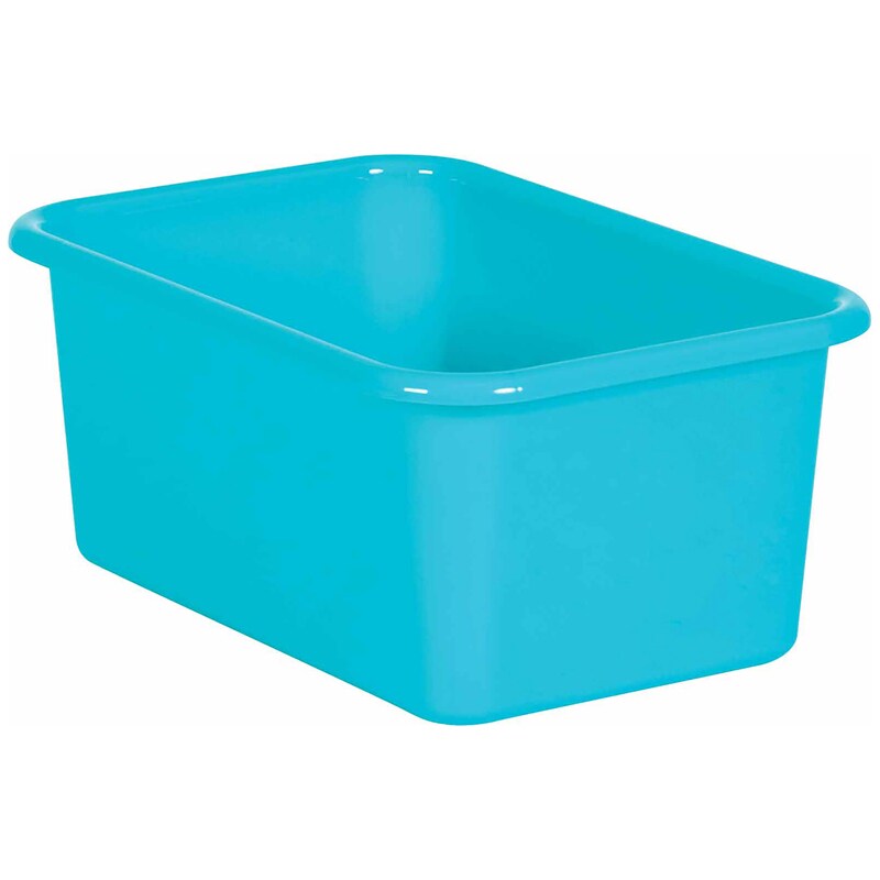 Teal Small Plastic Storage Bin | Michaels