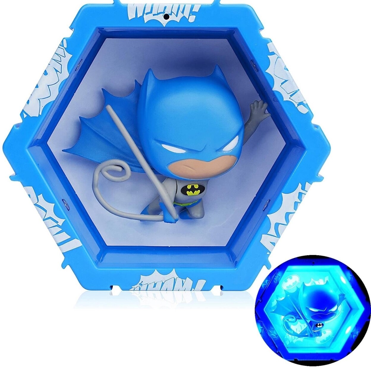 Wow Pods Dc Comics Batman Swipe Light-Up Connect Figure Superhero ...