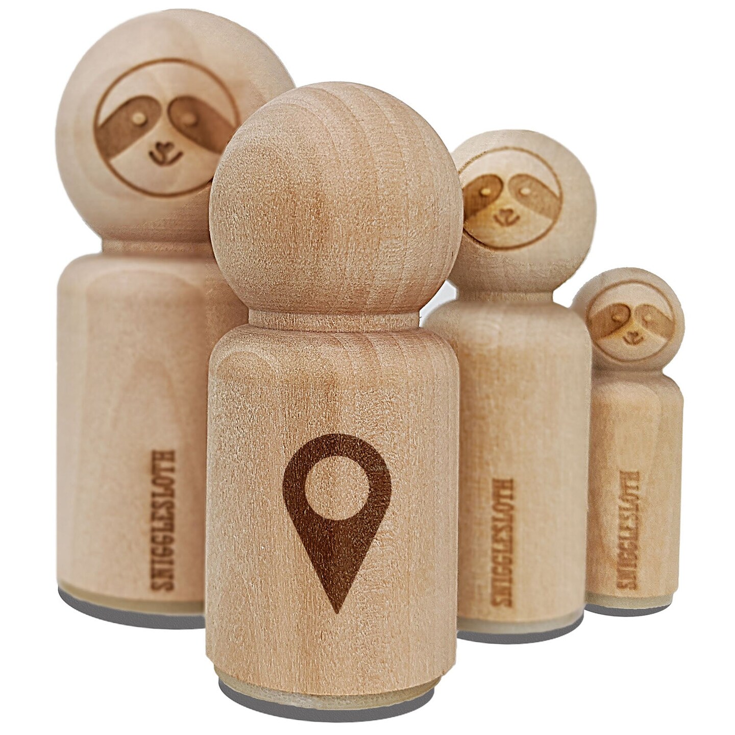 Map Location Symbol Rubber Stamp for Stamping Crafting Planners | Michaels