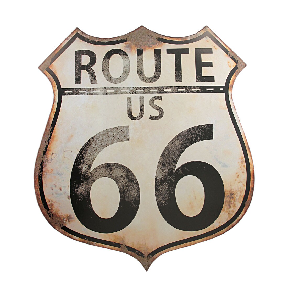 Distressed Finish US Route 66 Metal Wall Sign Highway | Michaels