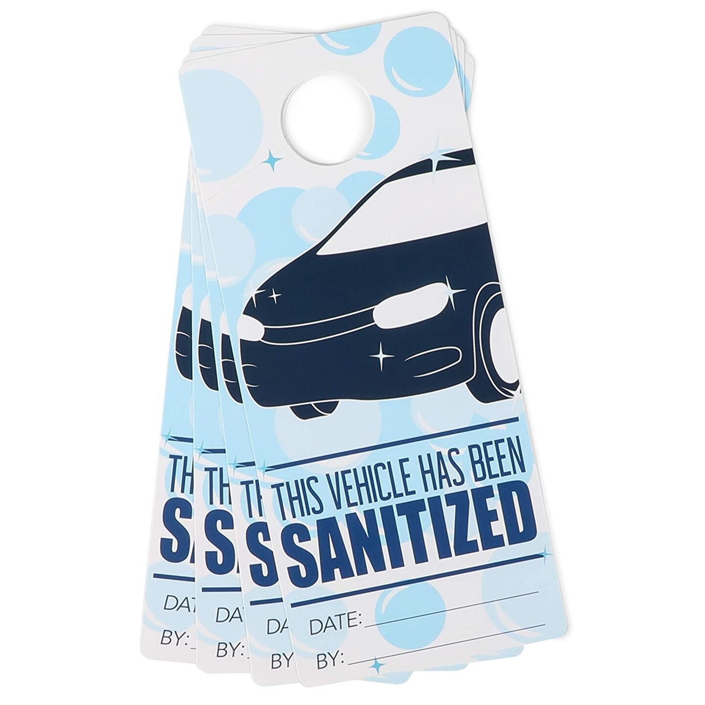 Review Mirror Car Tags, Signs (3.65 x 8.5 In, 100 Pack) | Michaels