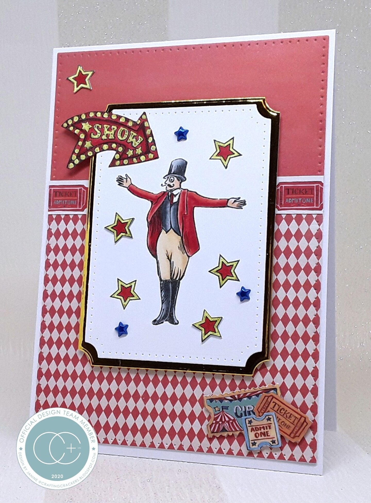 Craft Consortium Circus - Stamp Set - The Circus | Michaels