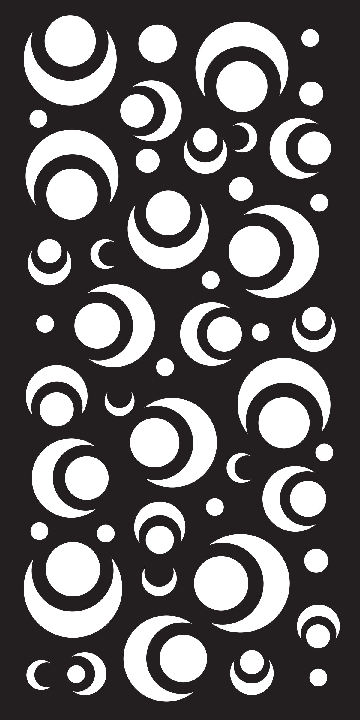 Creative Expressions Lunar Eclipse DL Stencil 4 in x 8 in (10.0 x 20.3 cm) | Michaels