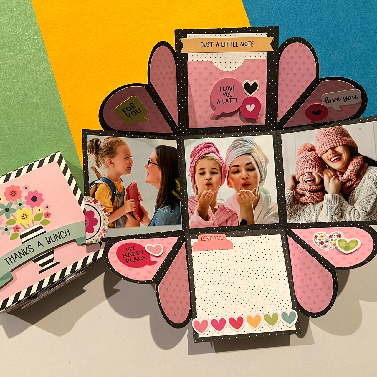 Explosion Box for Mother's Day with Silhouette and Kesley Anderson ...