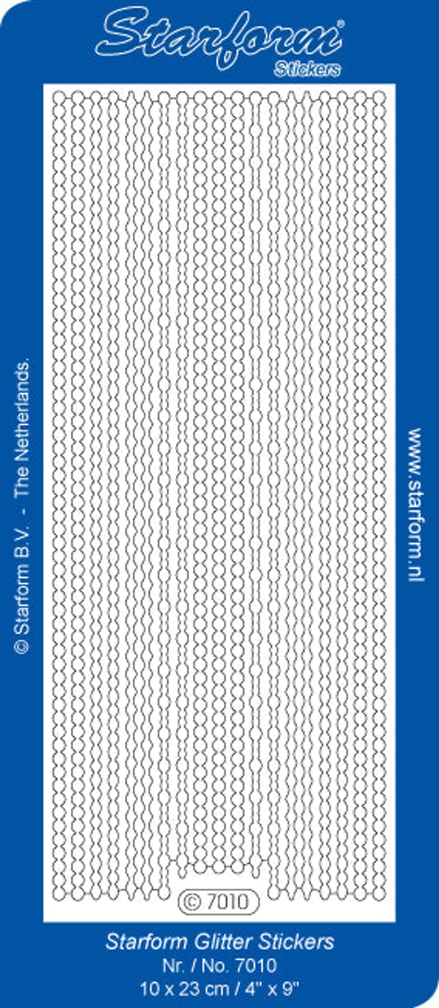 Starform Deco Stickers - Borders - Holographic Pink | Michaels