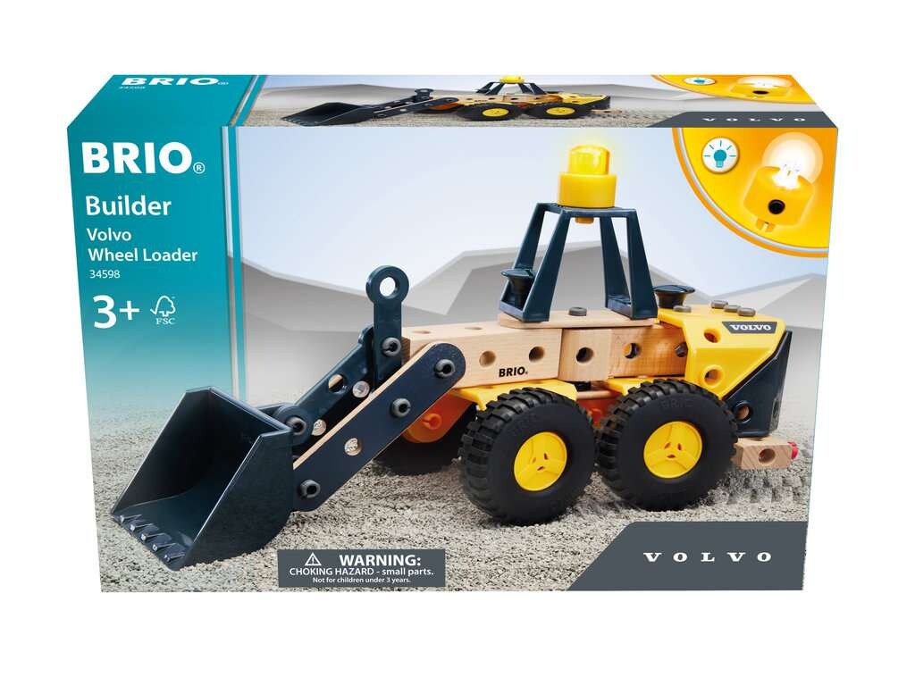 BRIO Builder Volvo Wheel Loader Construction Set | Michaels
