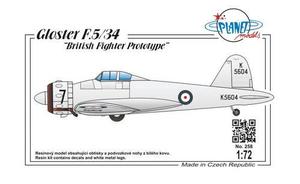 1/72 Gloster F.5/34 British Fighter Prototype 1/72 | Michaels