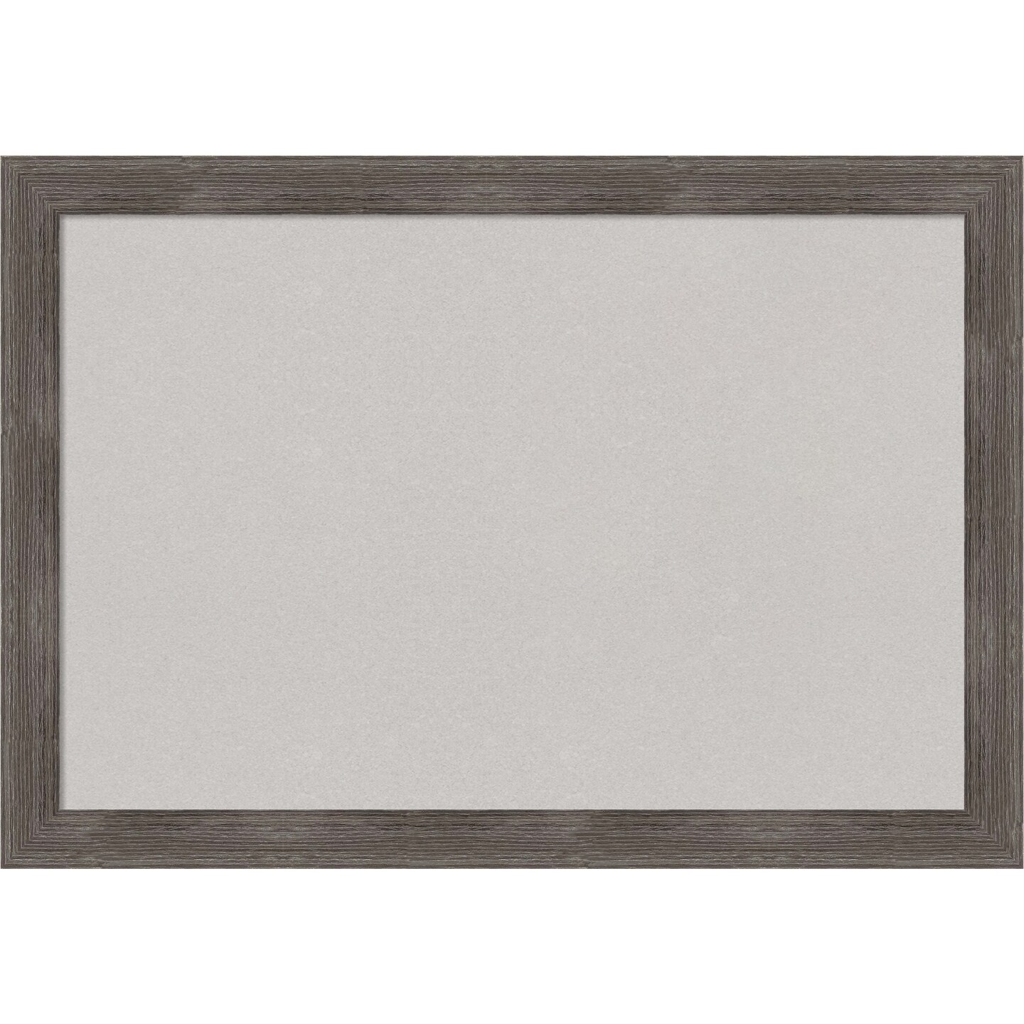 Pinstripe Lead Grey Wood Framed Corkboard, Grey Cork | Michaels