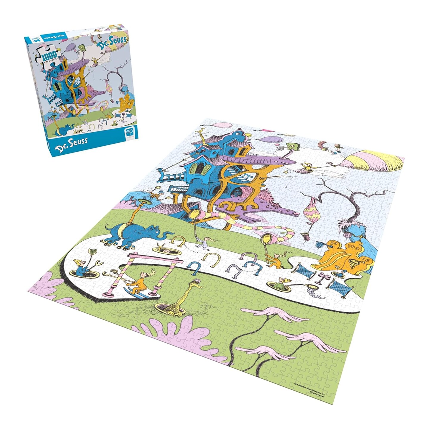 Dr. Seuss "Oh, The Places You'll Go" 1000 Piece Jigsaw Puzzle | Michaels