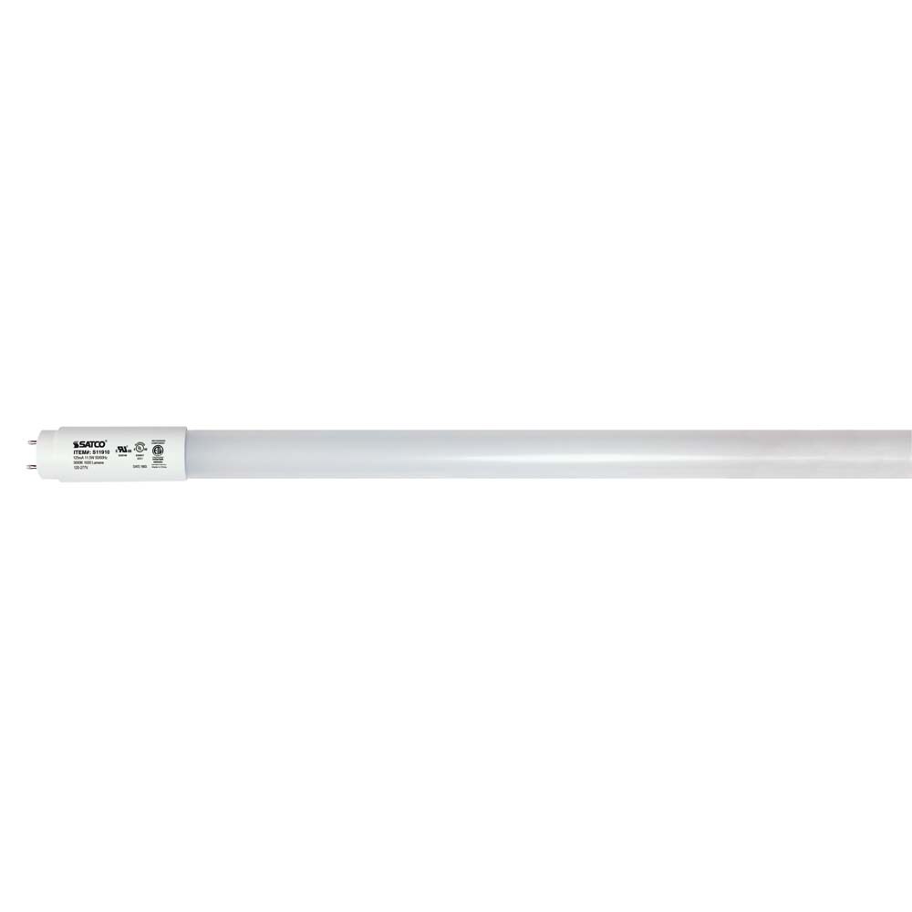 Satco 11.5w 48in T8 LED Tube G13 Base 1650LM 3000k Ballast Bypass ...