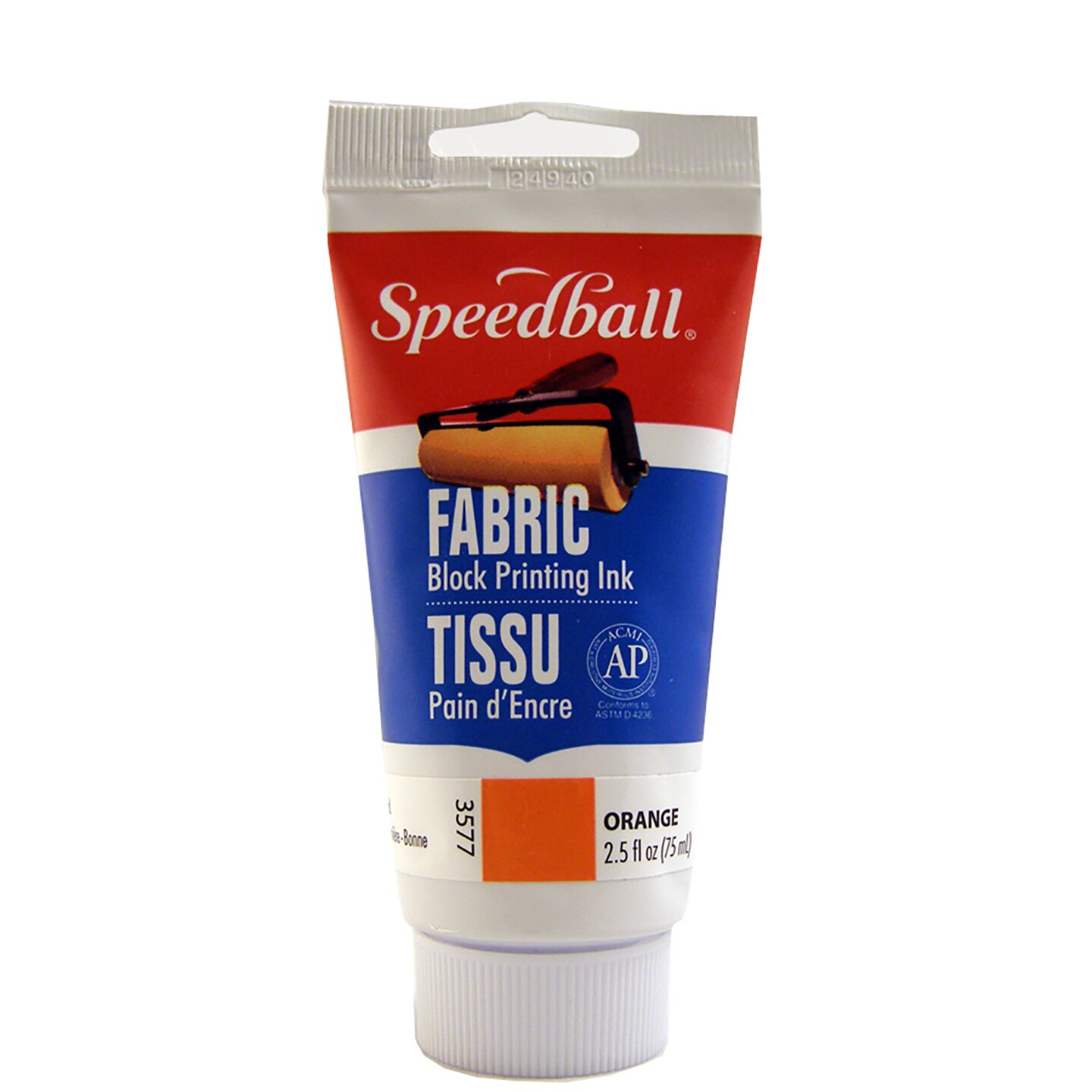 Speedball Printing Ink For Fabrics, 2.5 Oz., Orange | Michaels