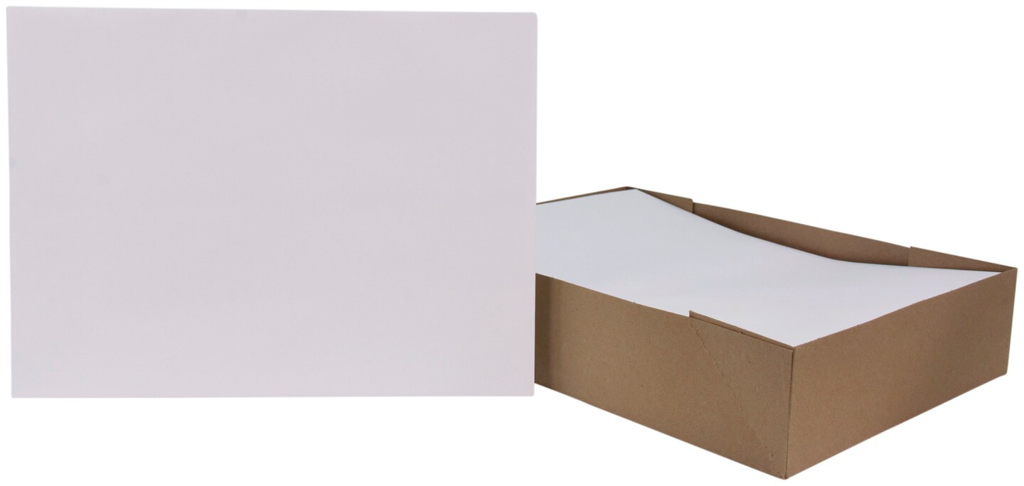 School Smart No Clasp Envelopes with Gummed Flap, 9 x 12 Inches, White ...