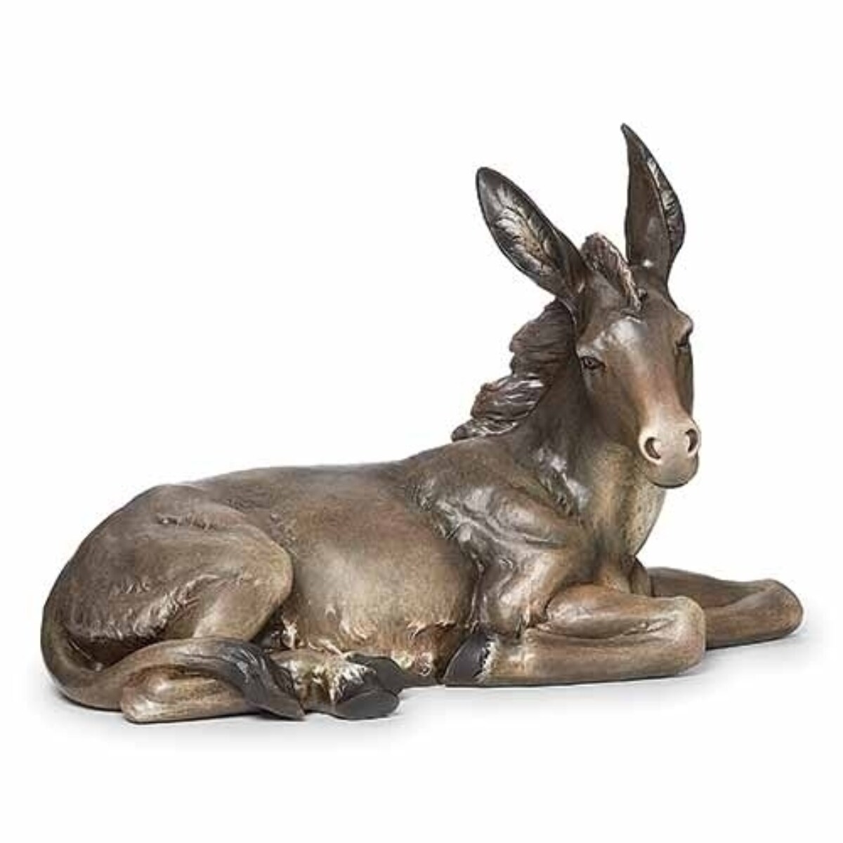 Roman Sitting Donkey Tabletop Figurine - 12.75" - Brown | Michaels