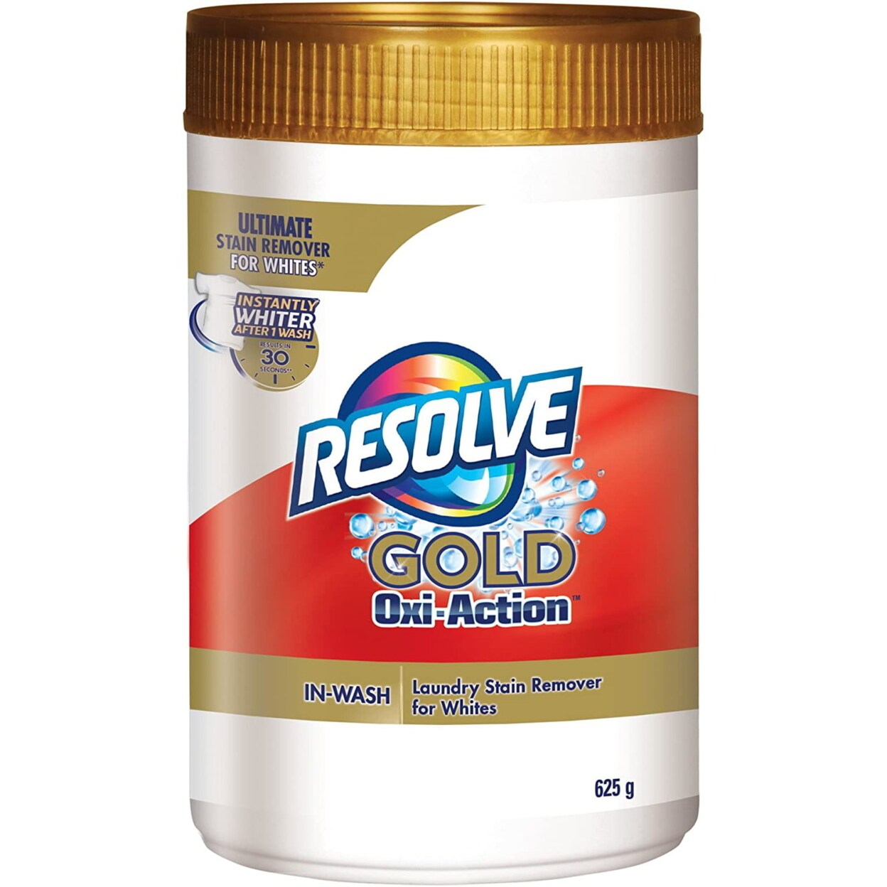 Resolve Fabric Wash Gold Oxi Action White Powder 625g | Michaels