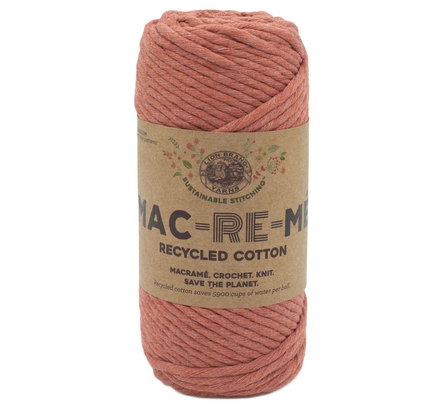 Lion Brand Mac-Re-Me Yarn-Cinnabar | Michaels