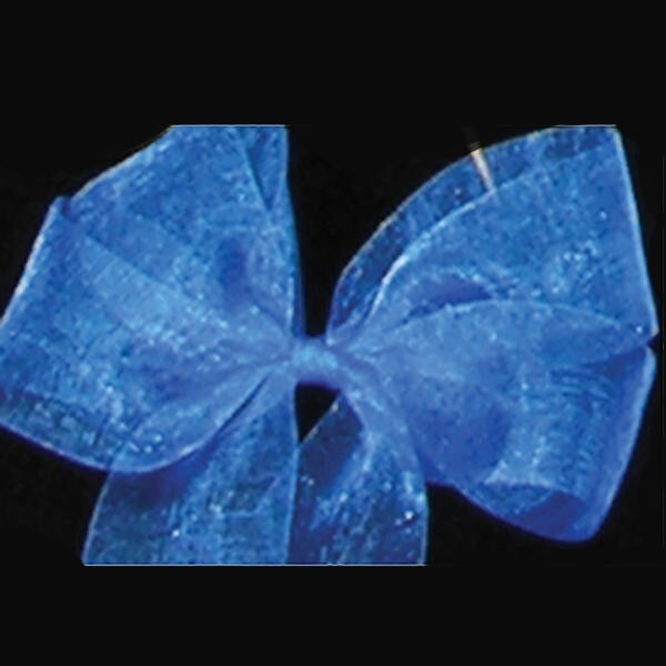 The Ribbon People Royal Blue Solid Organdy Craft Ribbon 4" x 55 Yards ...