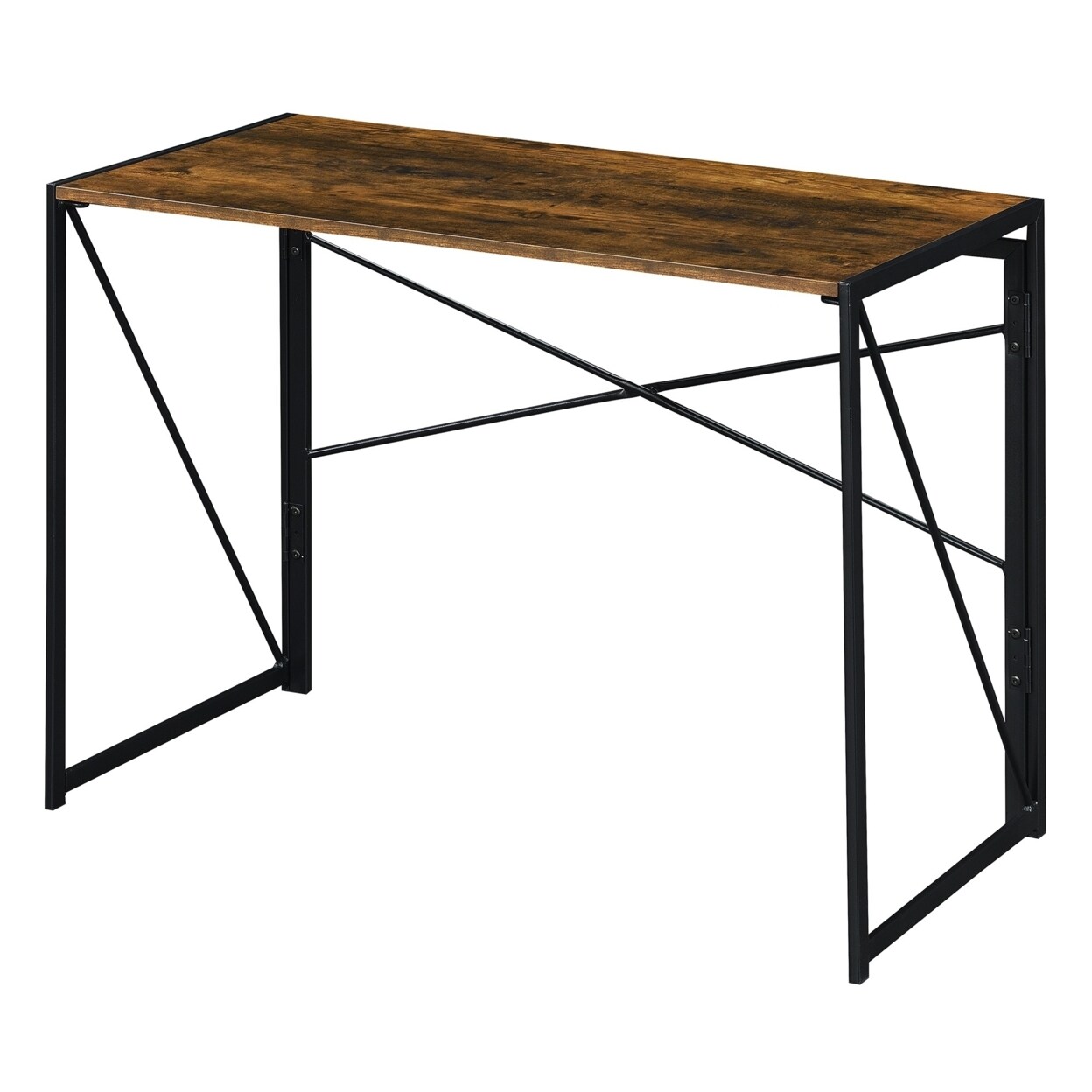 Convenience Concepts Xtra Folding Desk Barndoor Black Michaels
