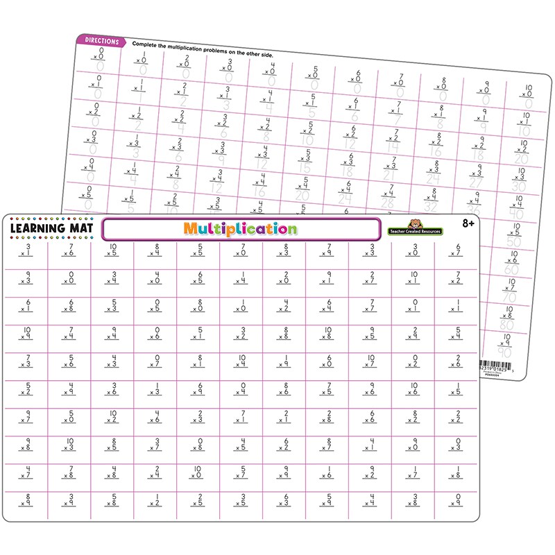 Multiplication Learning Mat | Michaels