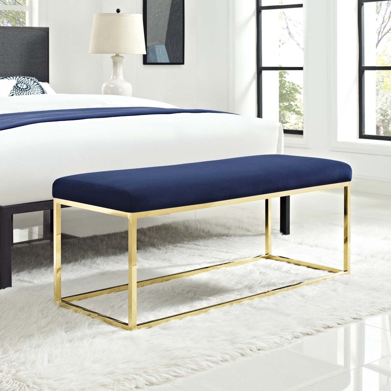 Modway Anticipate Fabric Bench-EEI-2851 | Michaels