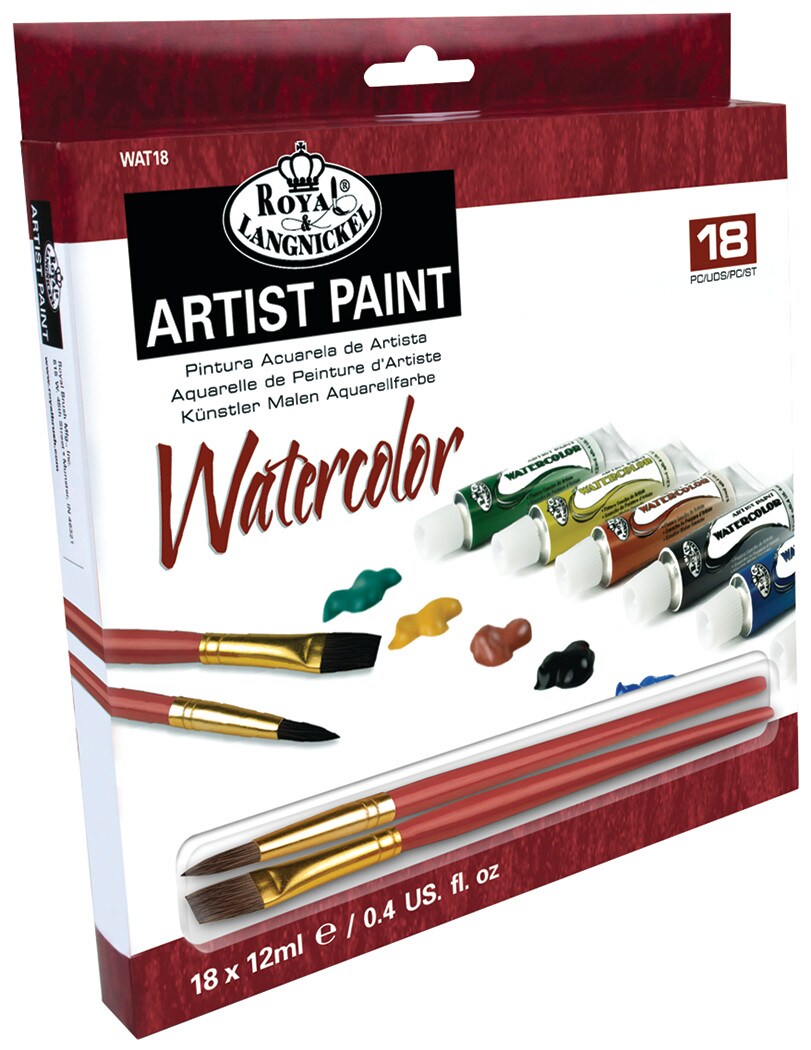 Royal Brush Watercolor Artist Paint Set, 18-Colors | Michaels