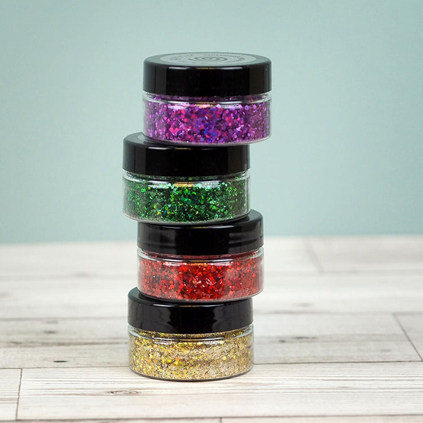 Cosmic Shimmer Holographic Glitterbitz - Silver Gems | Michaels
