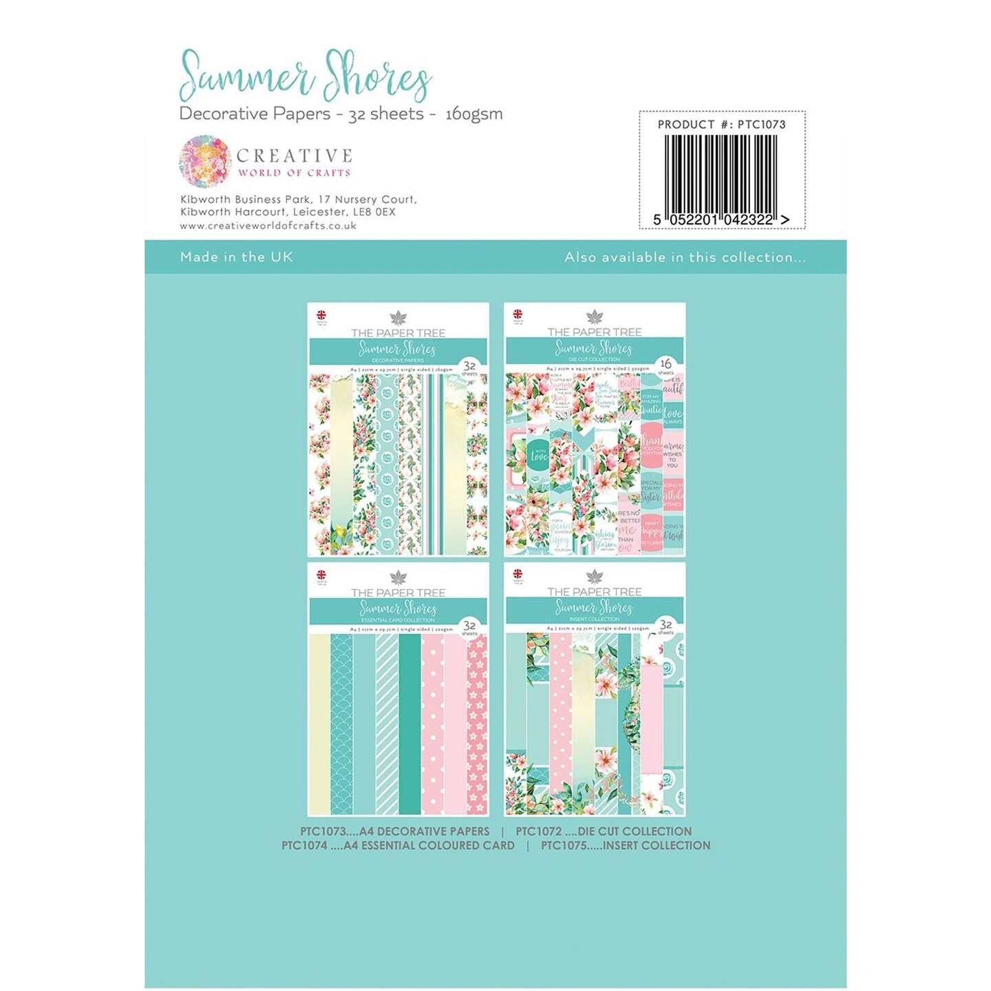 The Paper Tree Summer Shores A4 Decorative Papers | Michaels