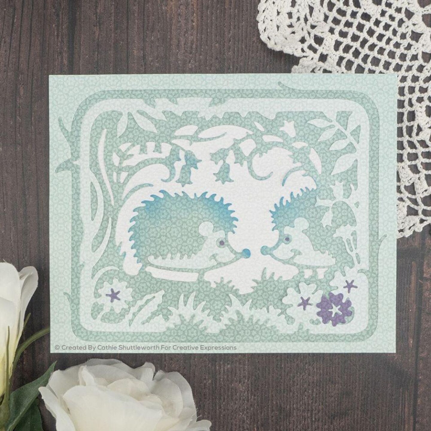 Creative Expressions Paper Cuts Hedgehog Hollow Craft Die, Model: ES ...