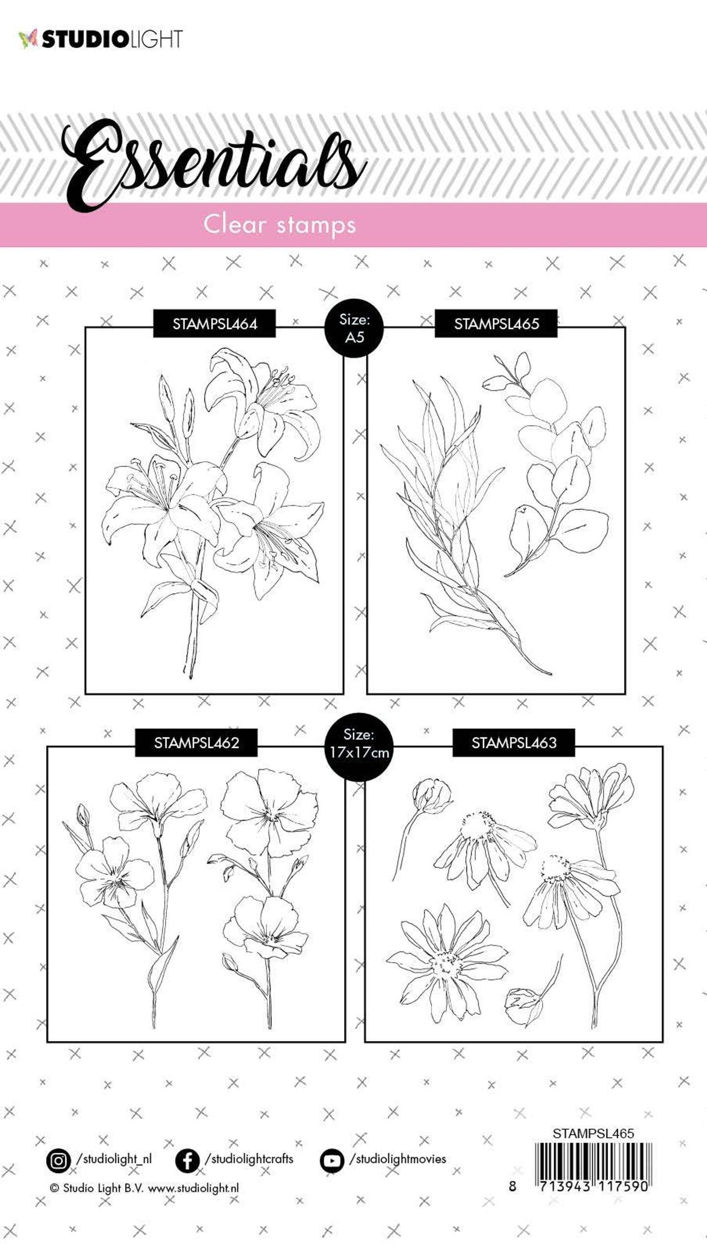 Studio Light Stamp A5 Essentials nr.465 | Michaels